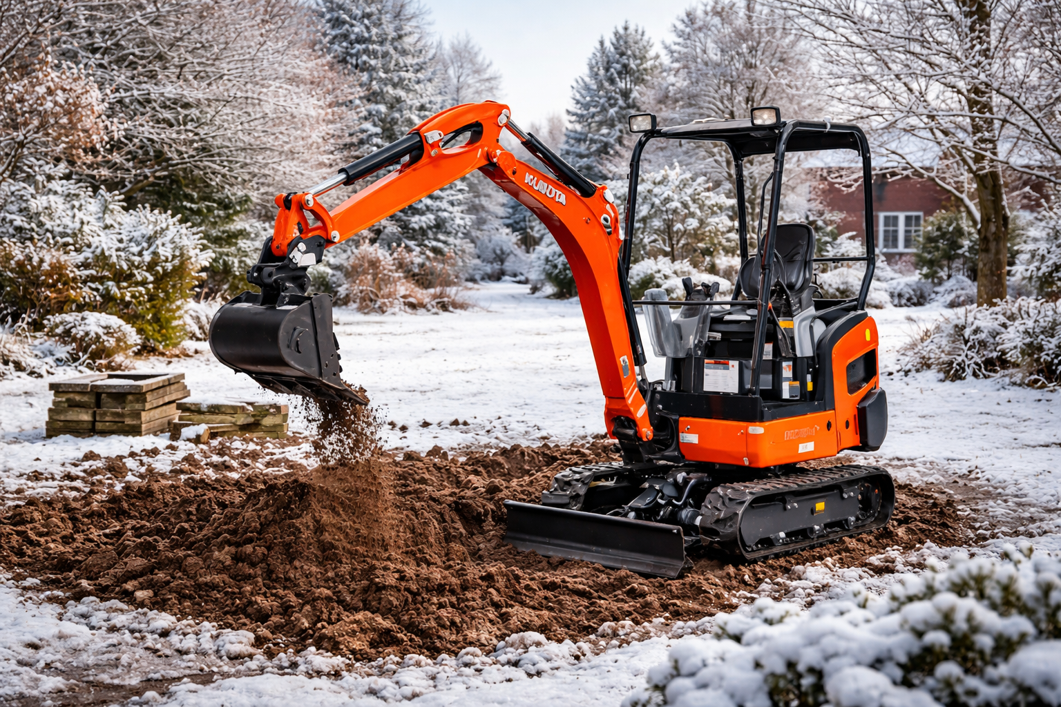 Can You Use a Mini Digger in Winter? Here’s How